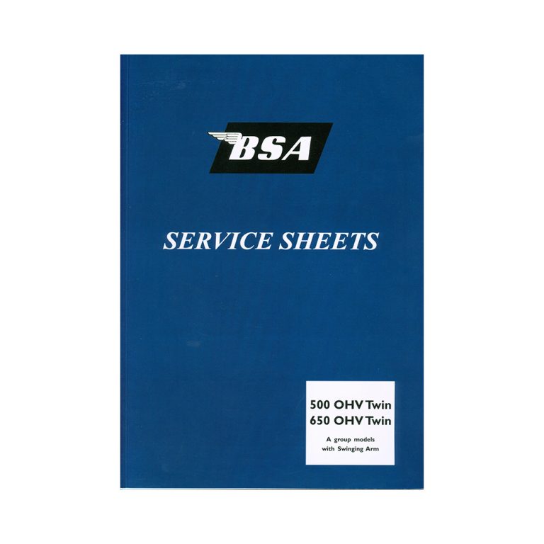 BSA Service Sheets – BSA Manuals